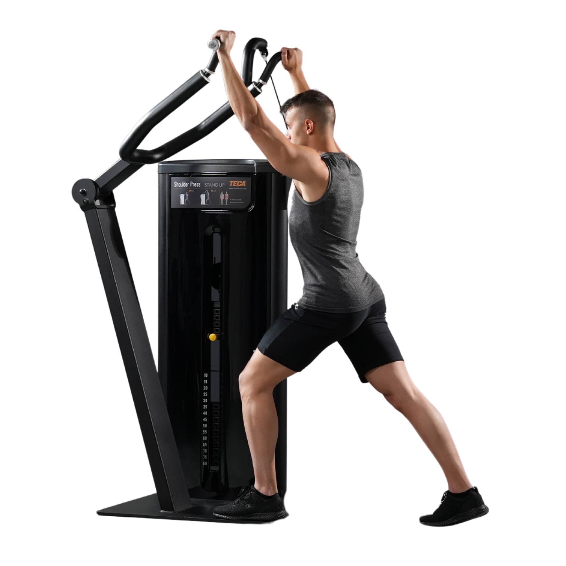 standing overhead press